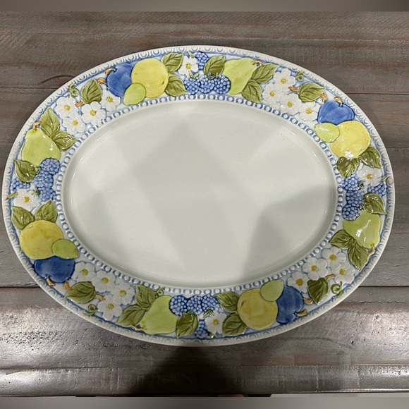 Metlox | Dining | Vintage Oval Platter Vernon Ware By Metlox Of ...